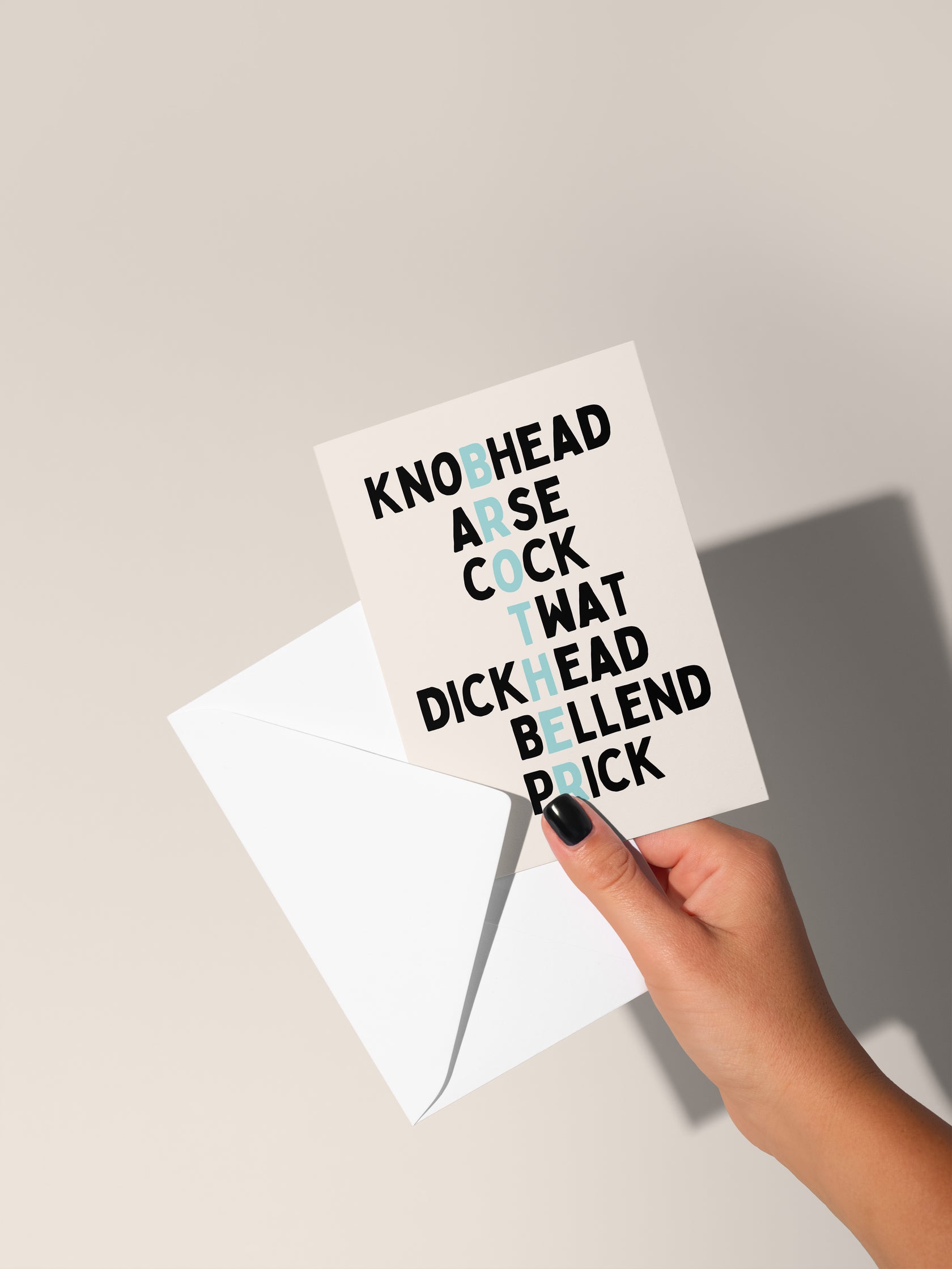 Brother | Greeting Card – Wisdom and Wonder Designs