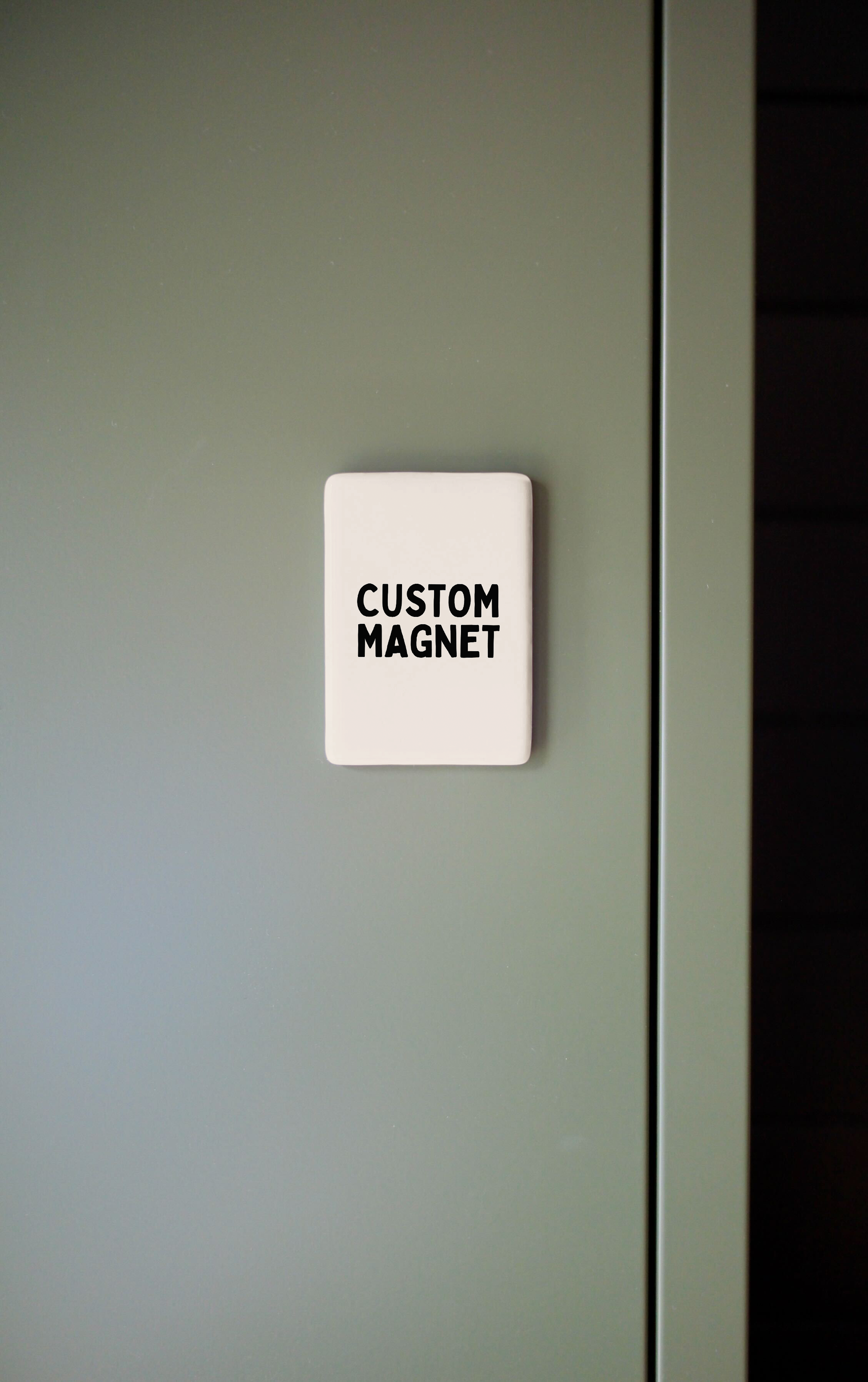 Custom Ceramic Magnet – Wisdom and Wonder Designs